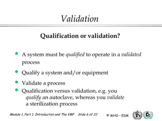 Validation presentation pharmaceutical | PPT