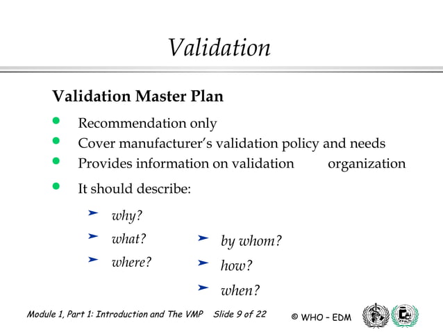 Validation presentation pharmaceutical | PPT