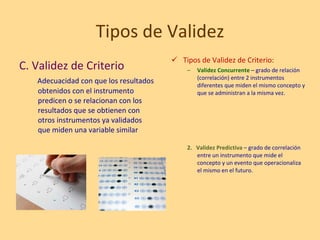 Validez | PPT