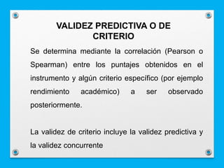 Validez y confiabilidad | PDF