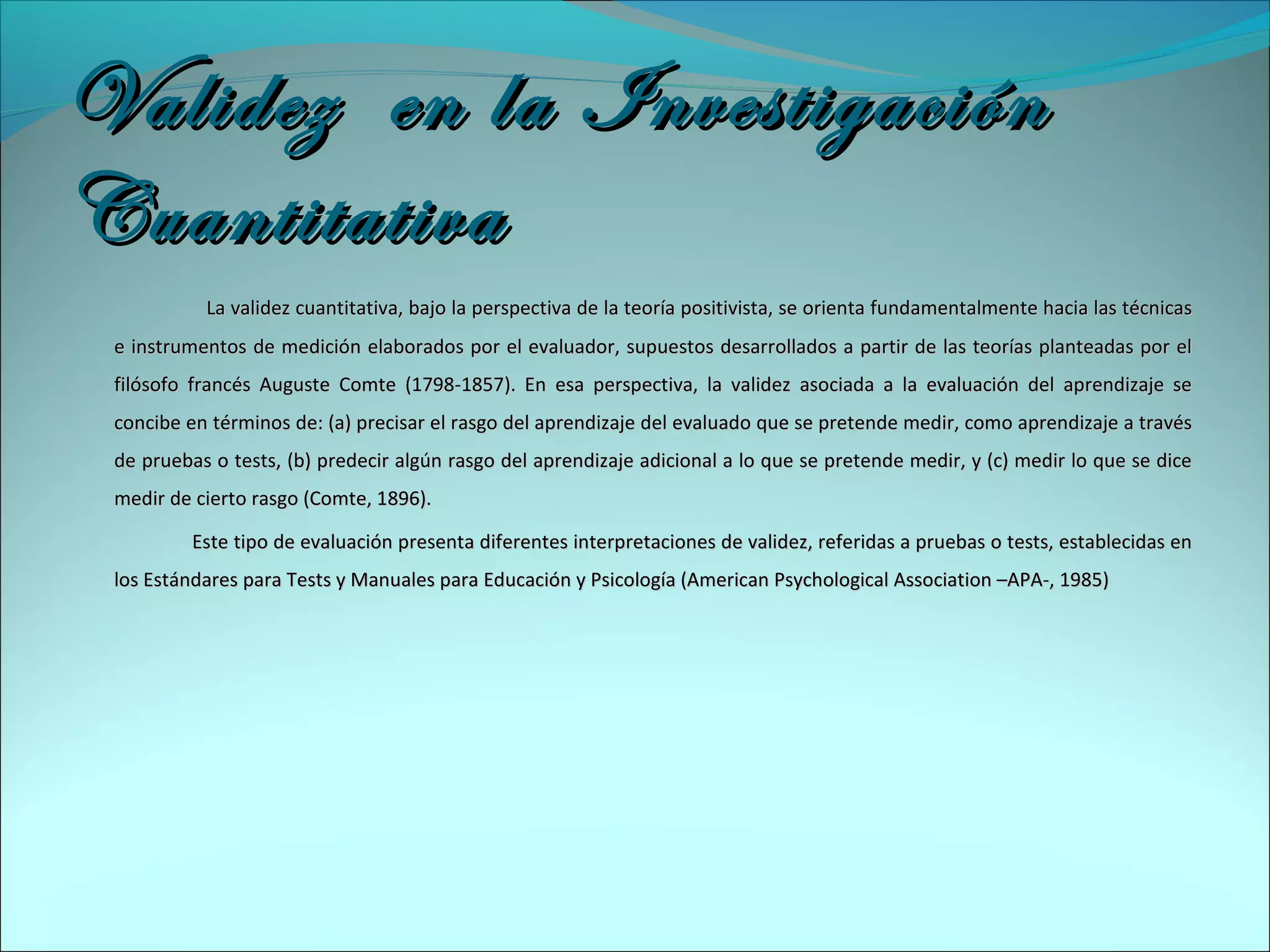 Validez y confiabilidad de instrumentos de medición en investigación ...