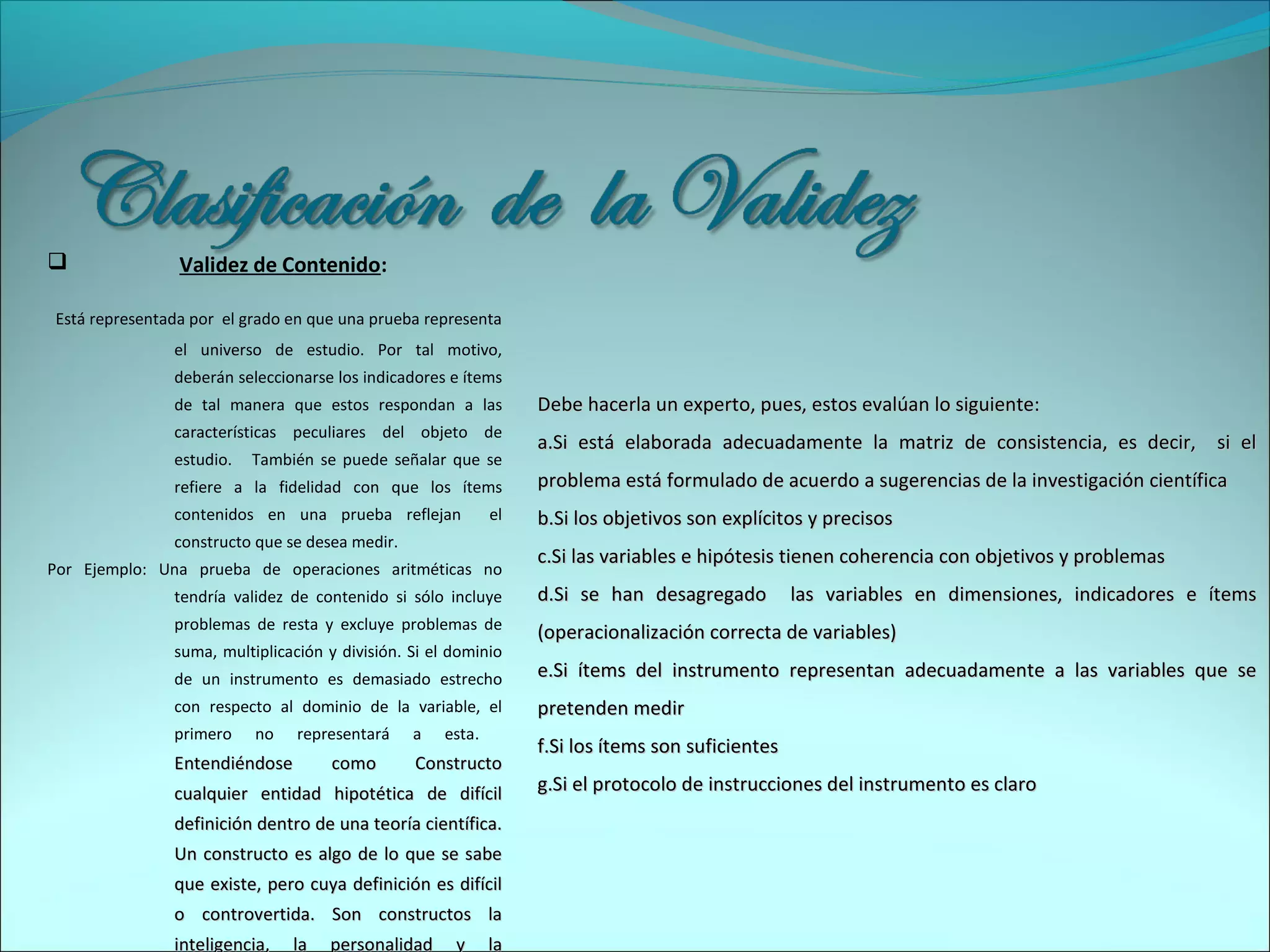 Validez y confiabilidad de instrumentos de medición en investigación ...