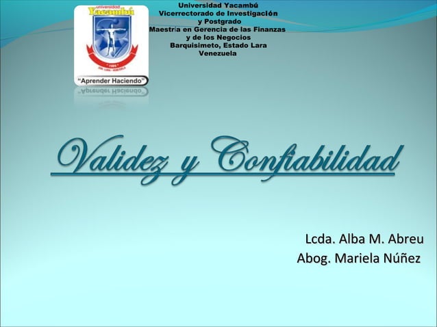Validez y confiabilidad de instrumentos de medición en investigación ...