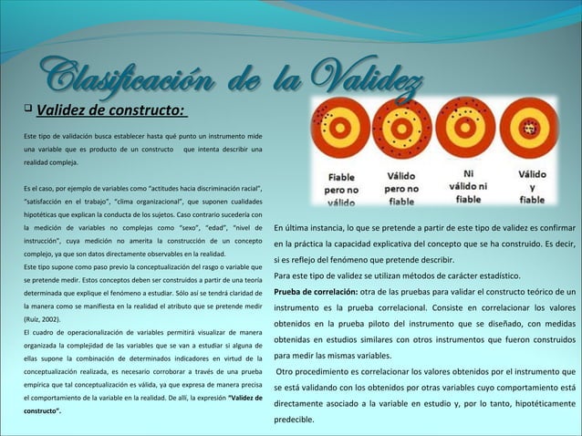 Validez y confiabilidad de instrumentos de medición en investigación ...