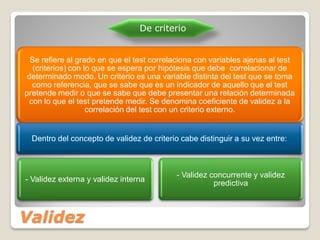 Validez y confiabilidad | PDF