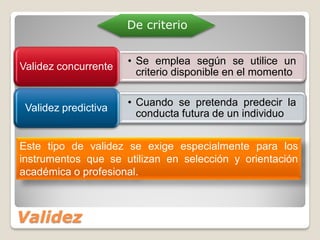 Validez y confiabilidad | PDF