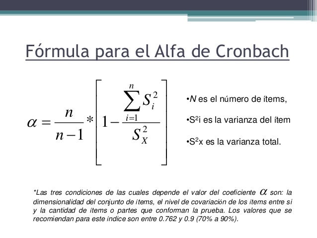 Validez y confiabilidad