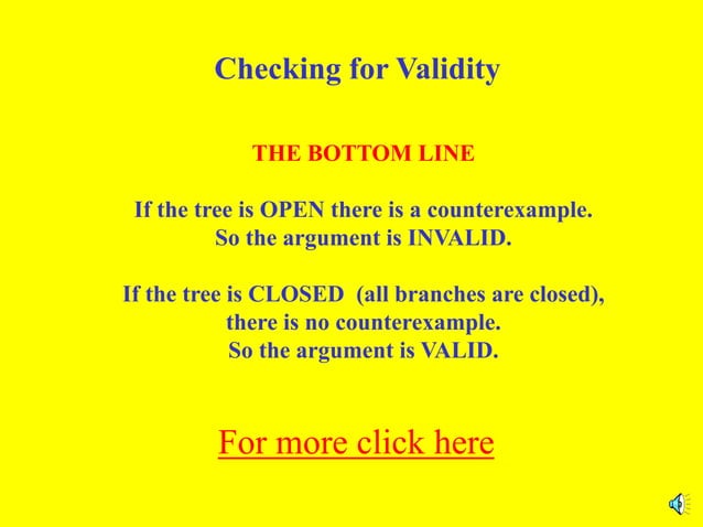 valid and invalid powerpoint presentation | PPT