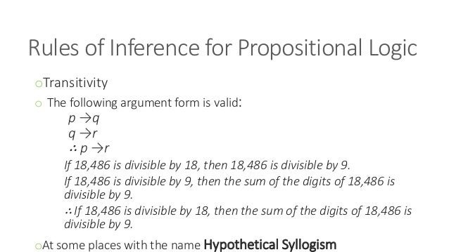 Valid And Invalid Arguments