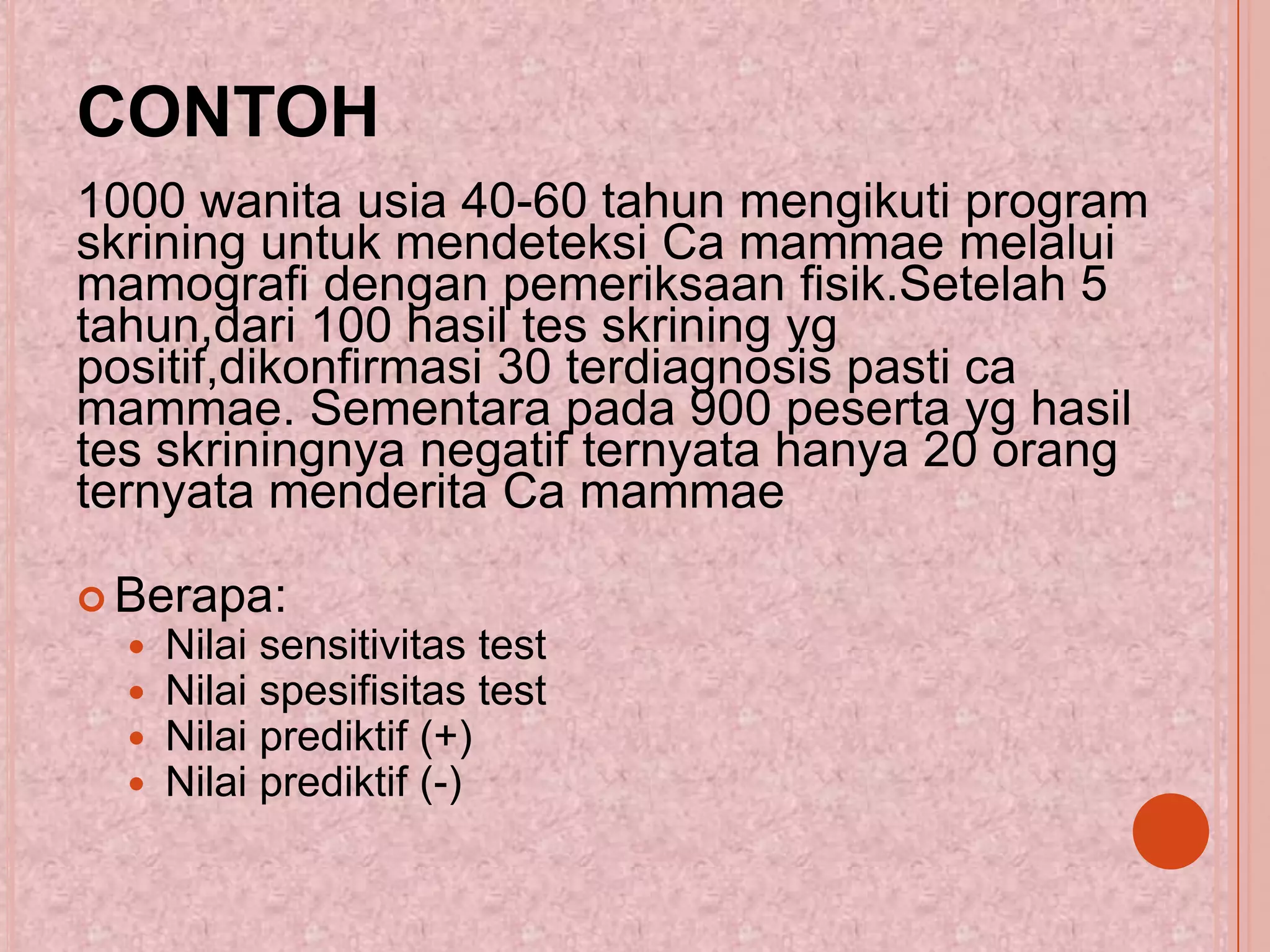 Validitas dan reabilitas dalam penelitian kedokteran | PPTX
