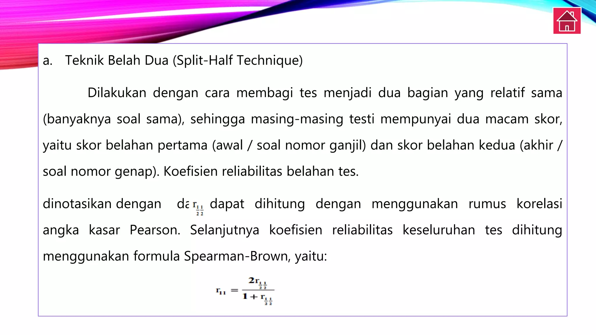 Validitas dan realibilitas | PPTX