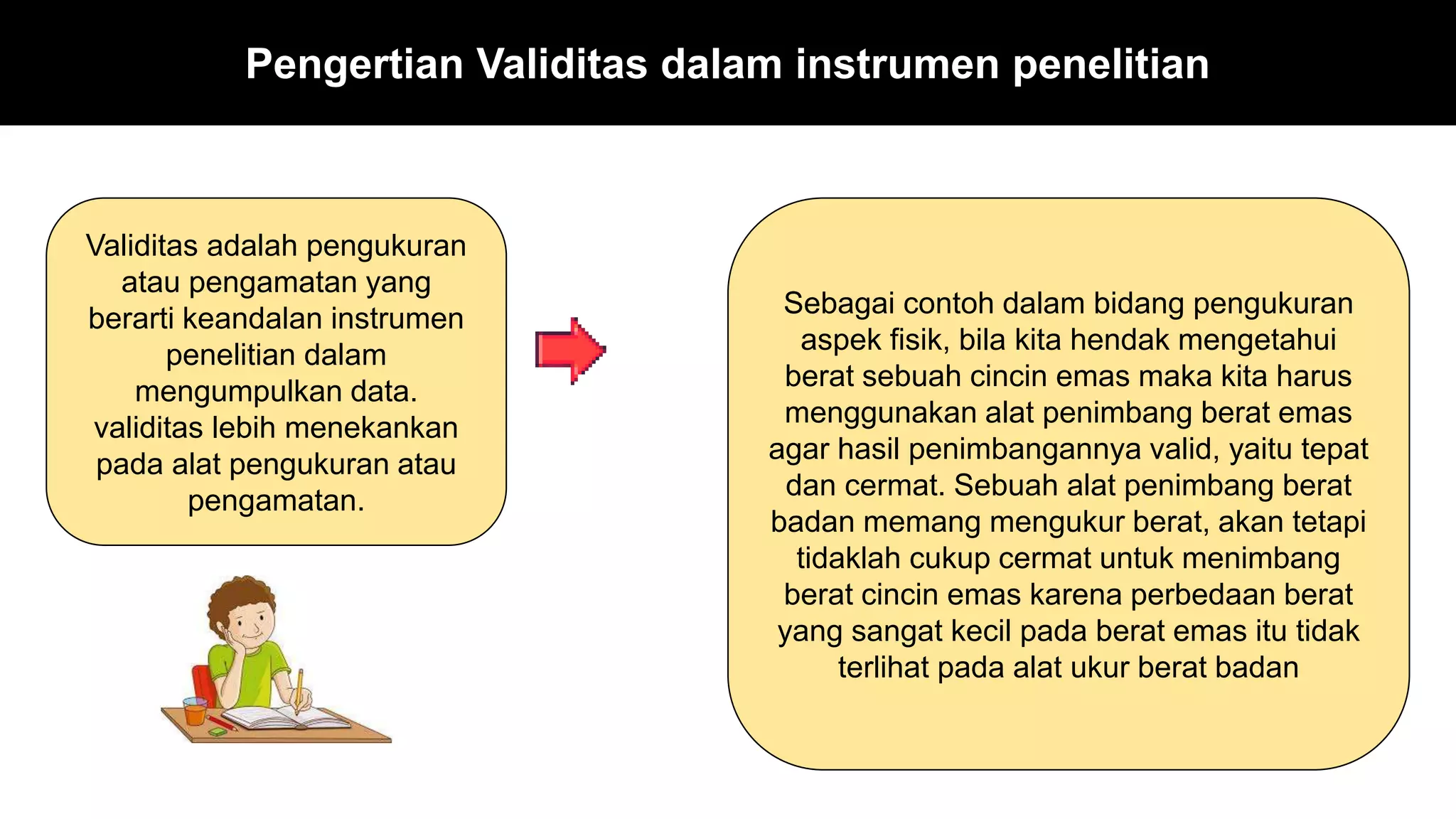 Validitas dan reliabilitas, Mata kuliah Metode penelitian | PPTX