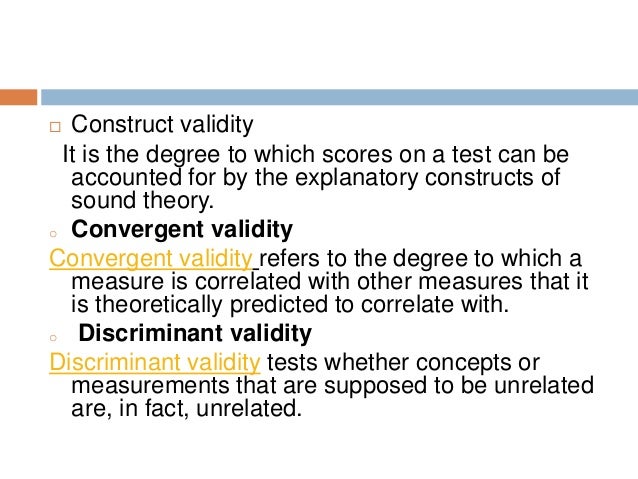 Validity Research Methodology validity-research-methodology