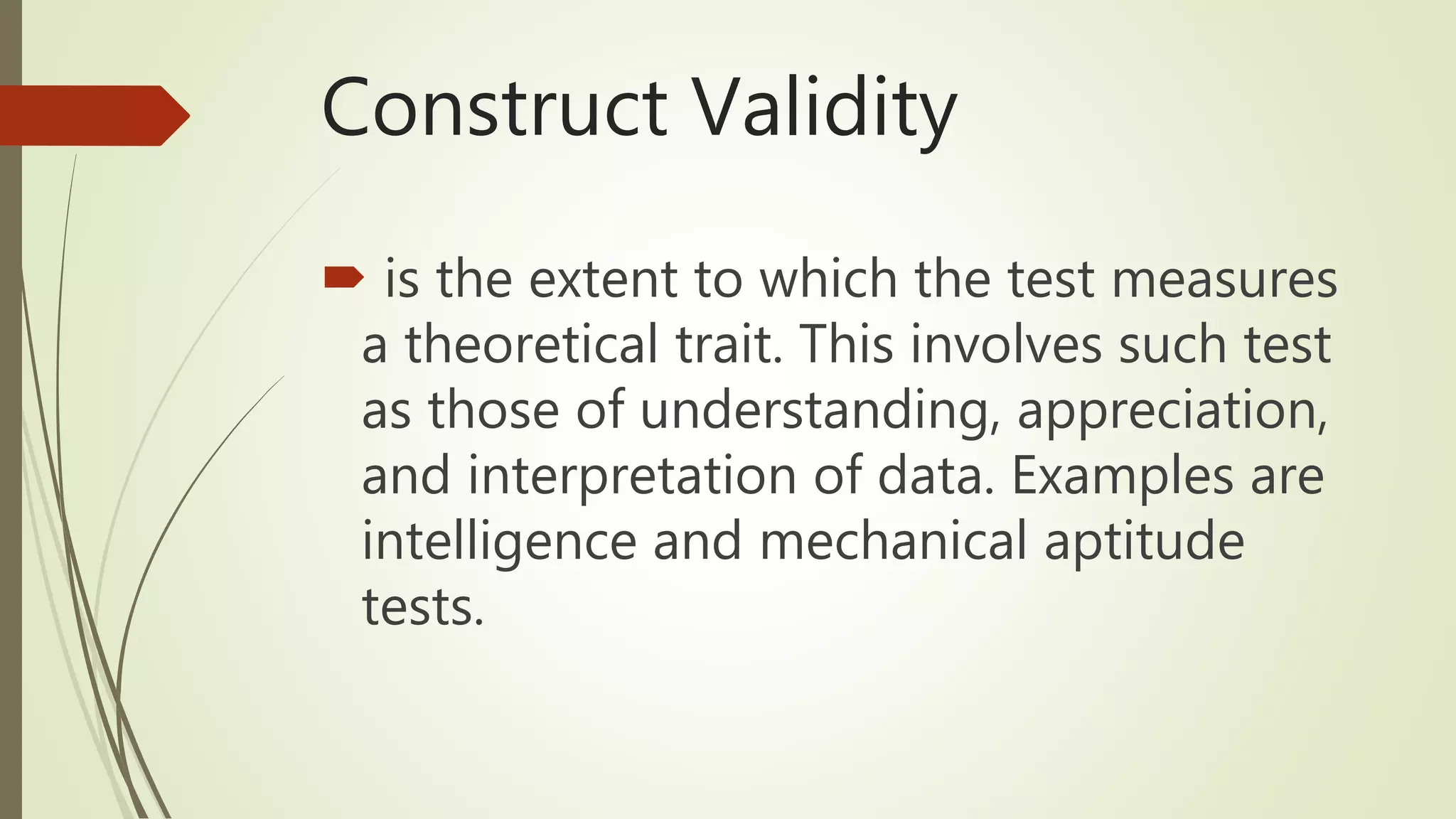 Validity in Assessment | PPTX