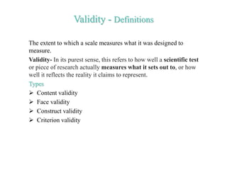 Validity | PPT