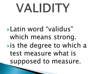 Validity | PPTX