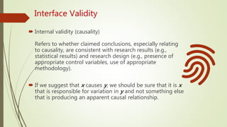 Validity in Research | PPTX