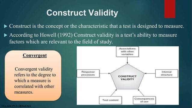 Validity (Educational Assessment) | PPT