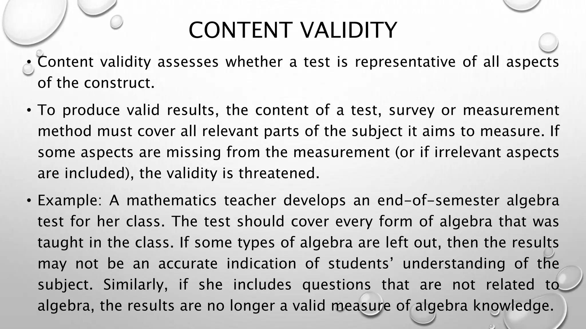 Validity | PPT