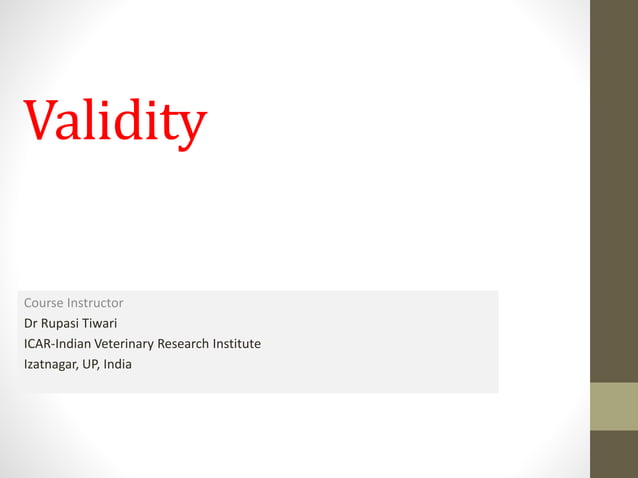 Validity.pptx