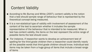 VALIDITY.pptx.statistics.011111917181111 | PPTX