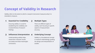 Validity-and-Reliability for research ppt | PPT