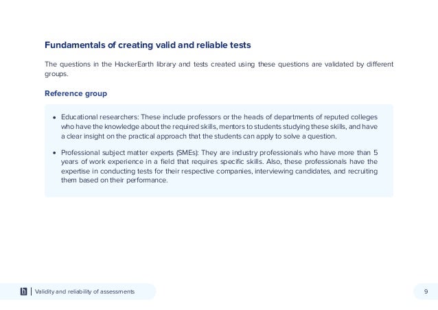 Validity and-reliability-of-assessments | PDF