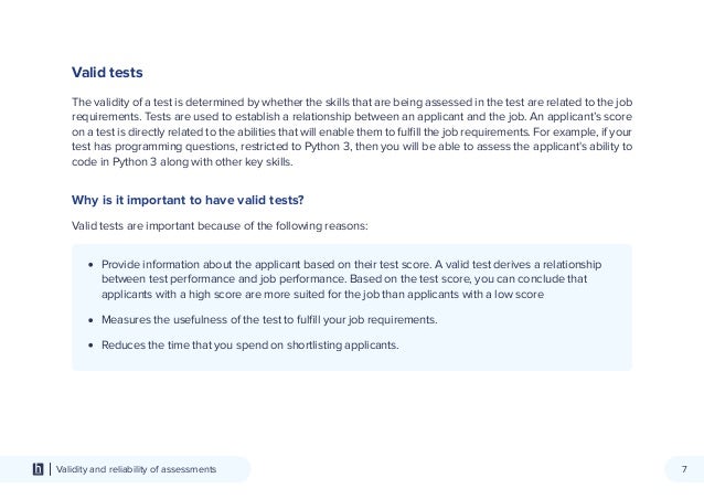Validity and-reliability-of-assessments | PDF