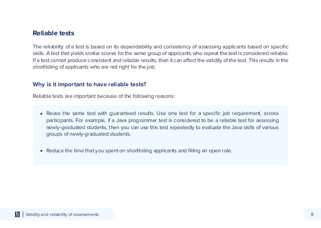 Validity and-reliability-of-assessments | PDF