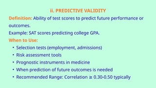 Validity - Concept, Types and When to Use.pptx