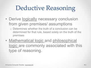 Validity of argument | PPTX | Science