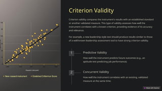 Validity of Research Instruments - Research Methodology | PPTX