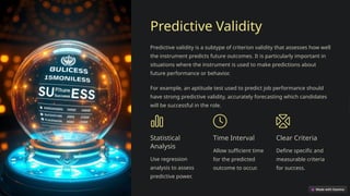 Validity of Research Instruments - Research Methodology | PPTX