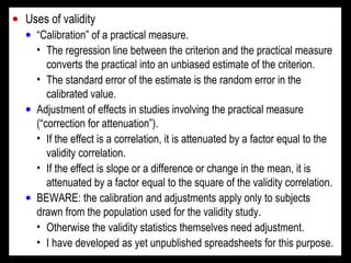 Validity andreliability | PPT