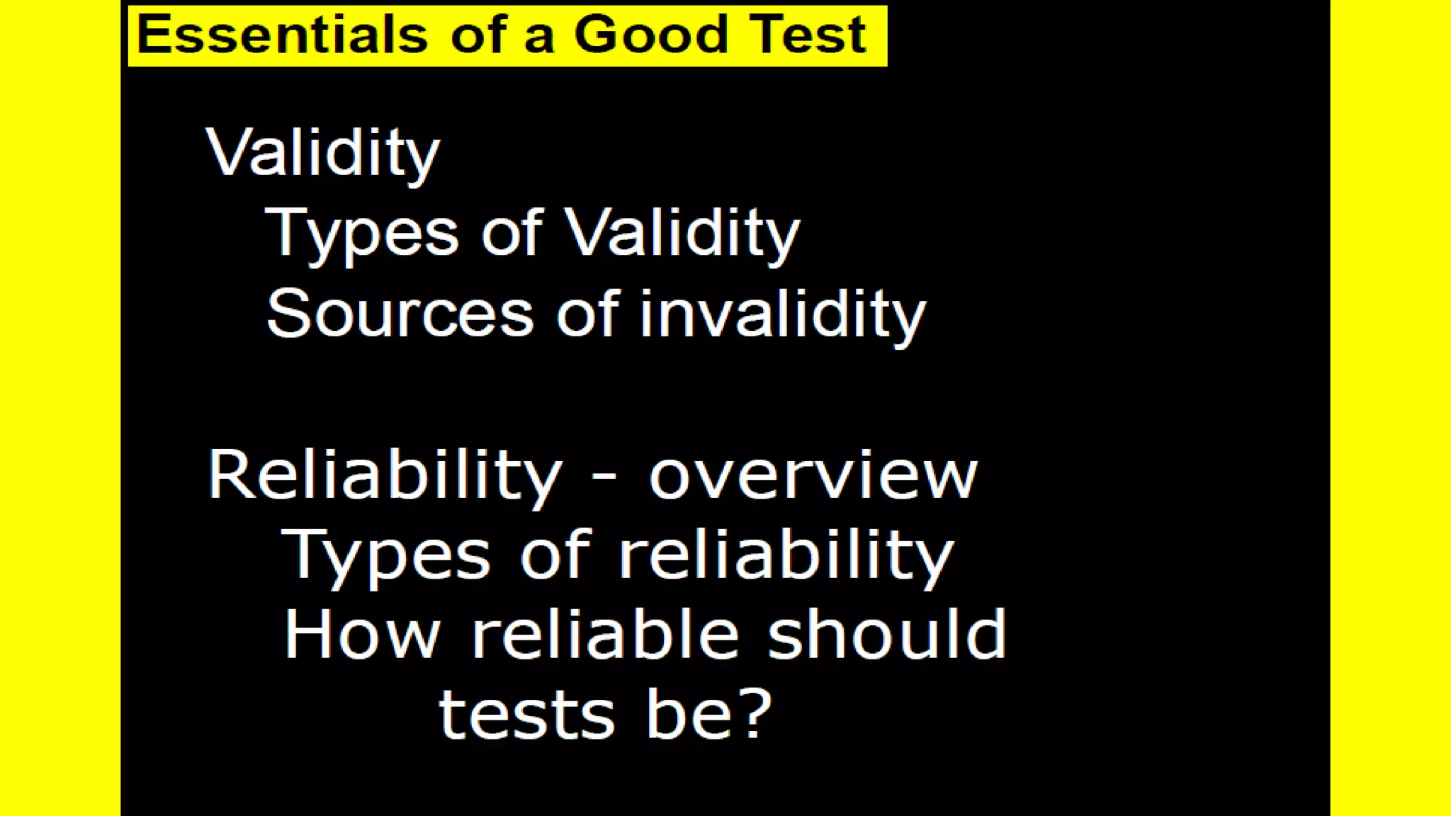 Validity and Reliability in Written Assessments | PPT