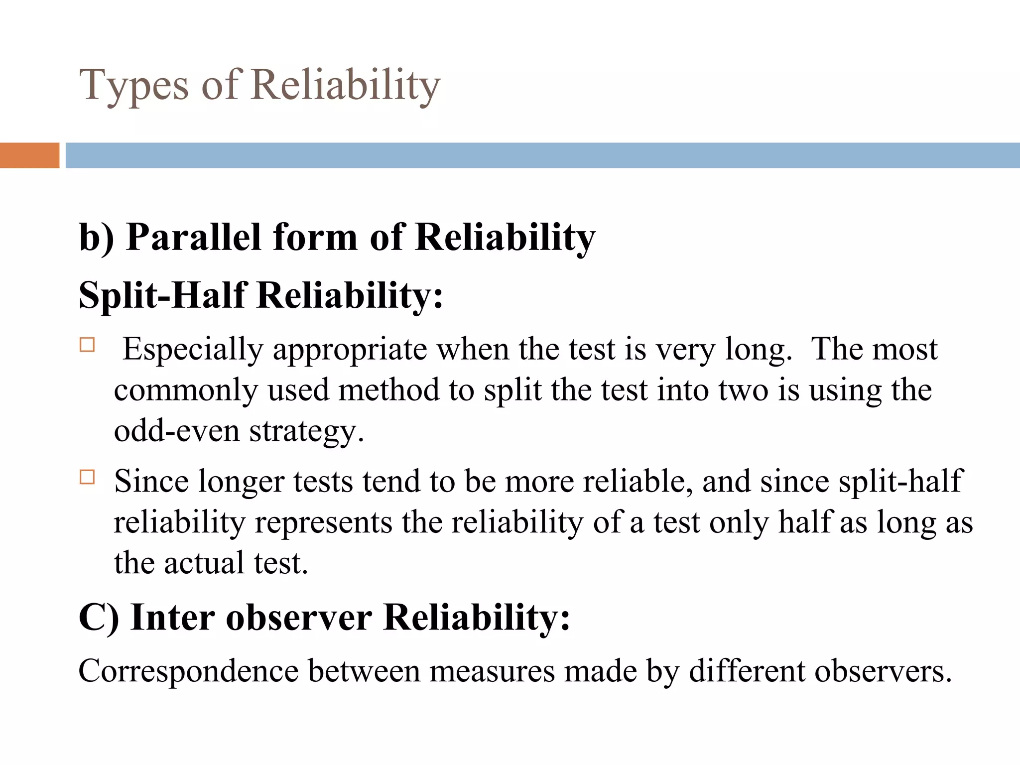 Validity and Reliability | PPT