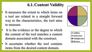 Validity of a Research Tool | PPTX