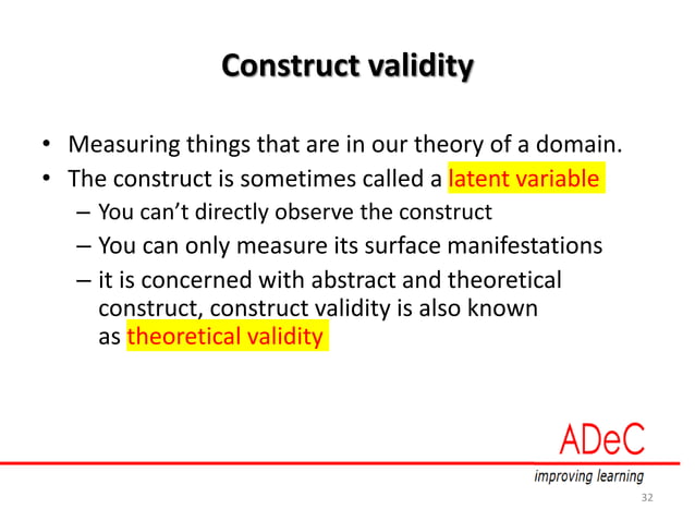 Questionnaire and Instrument validity | PDF | Educational Assessment ...