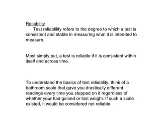 Validity in psychological testing | PPT