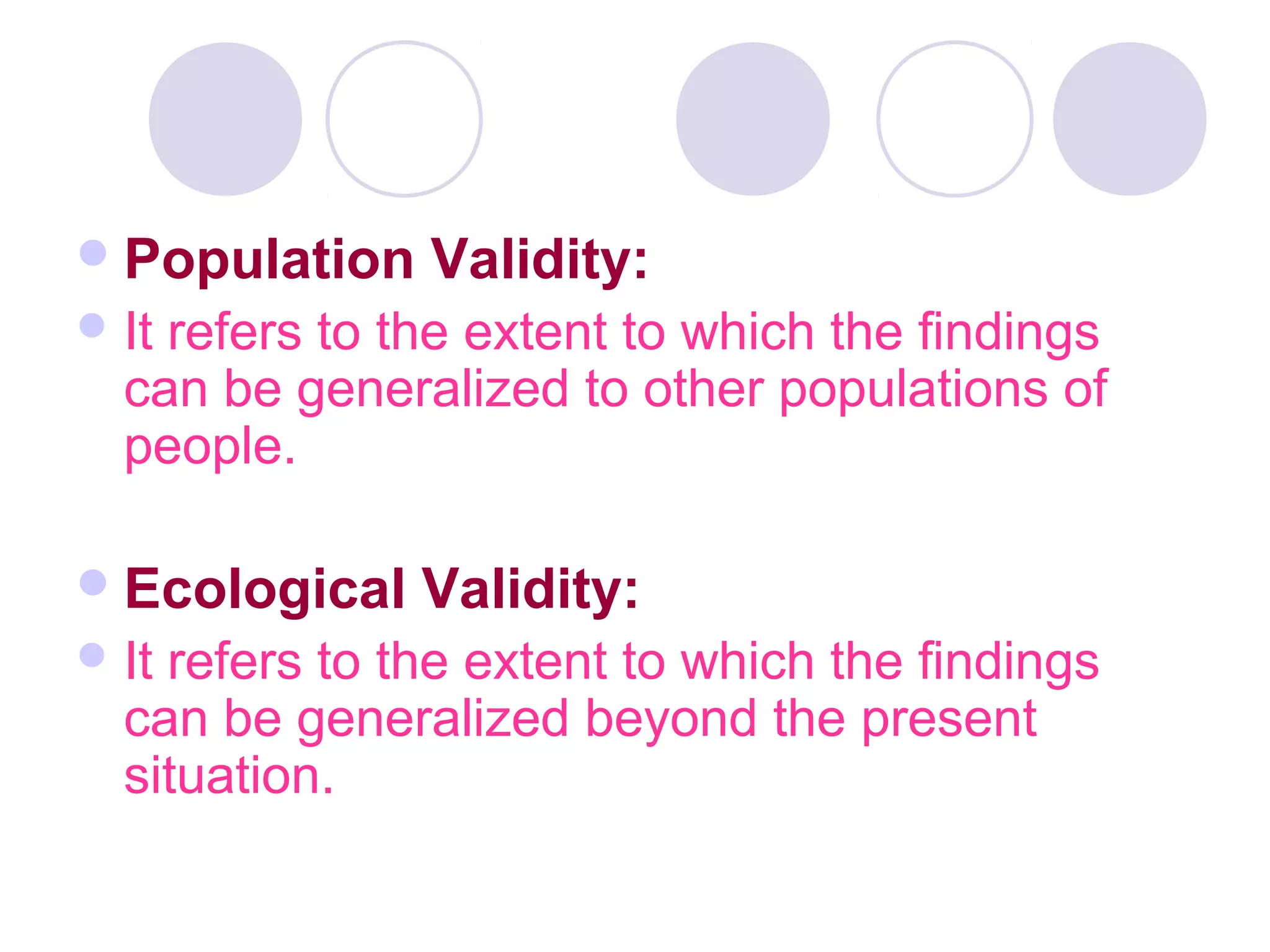 Validity, its types, measurement & factors. | PPT