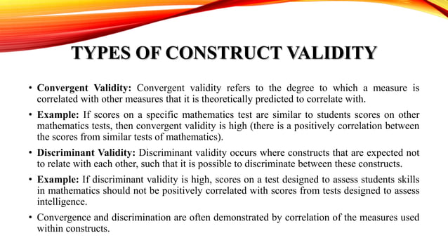 Validity of Assessment Tools | PPTX | Standardized Testing ...