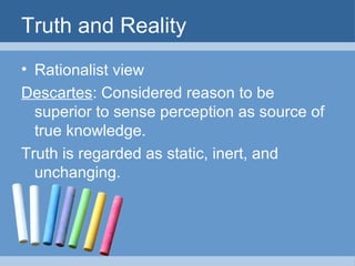 Philosophy - Validity of knowledge | PPT
