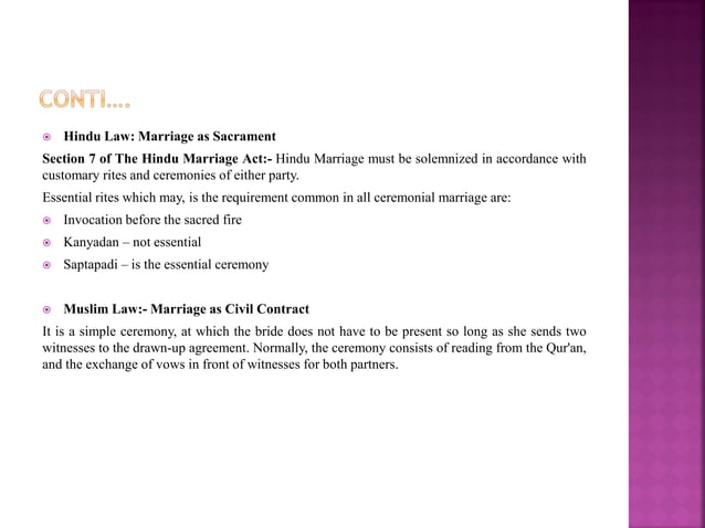 Validity of marriage formal validity | PDF