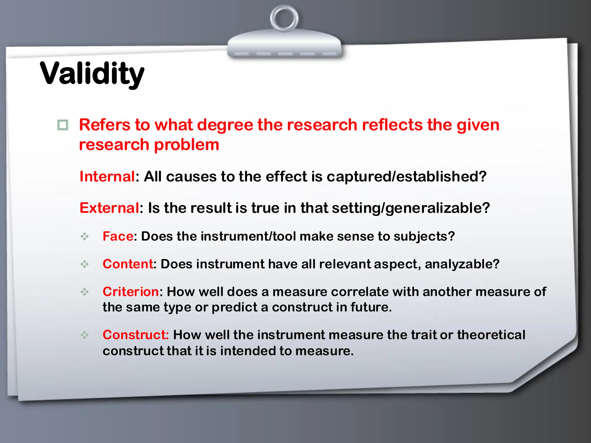 Validity, reliability and bias.research methodology | PPT