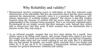 Reliability & Validity | PPT