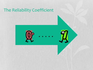 Validity, reliablility, washback | PPTX