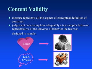 Validity versus Reliability (Comparisons and Contrasts) | PPT