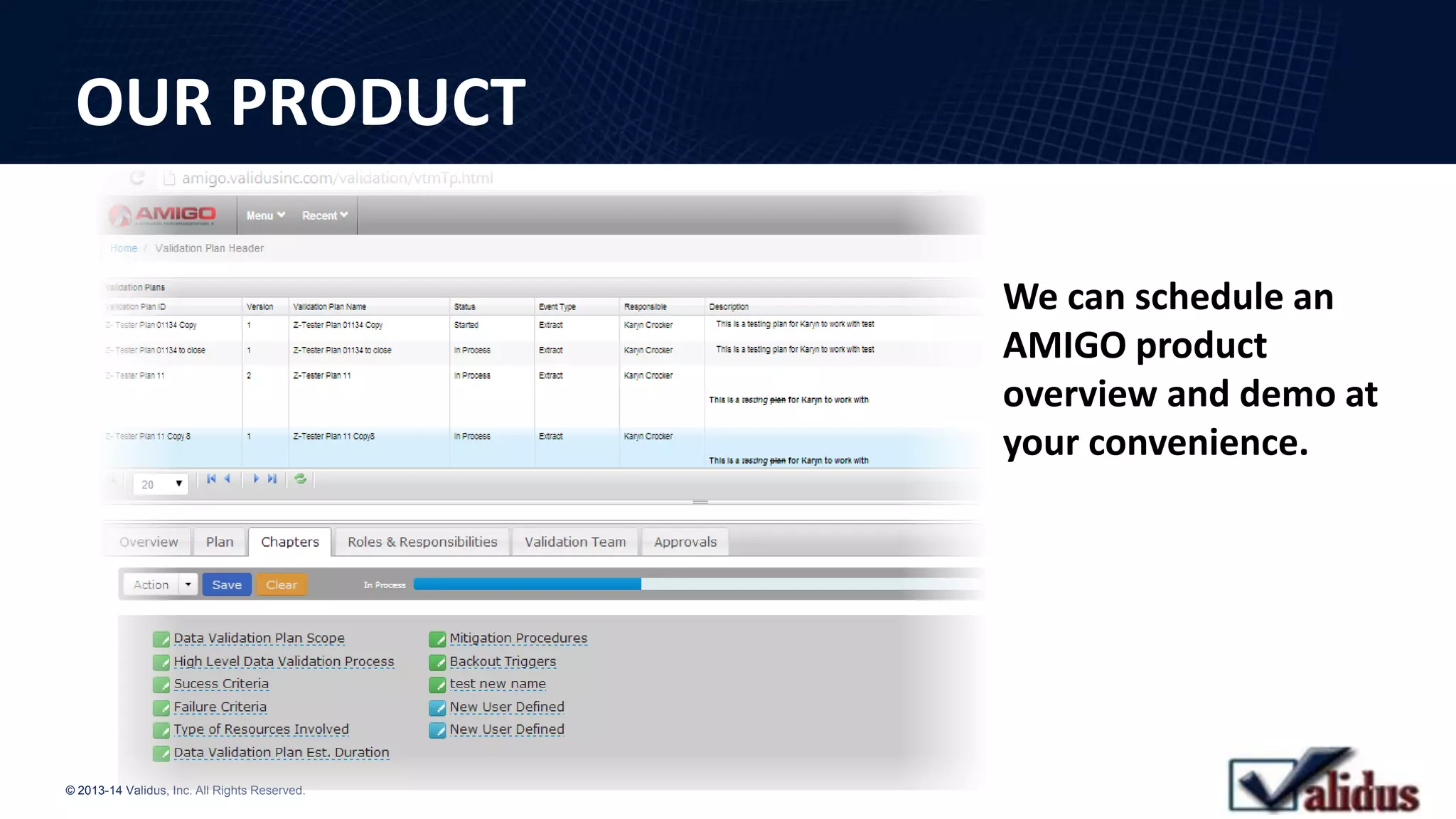 Validus investor pitch deck 03212014 rjc updates | PPT