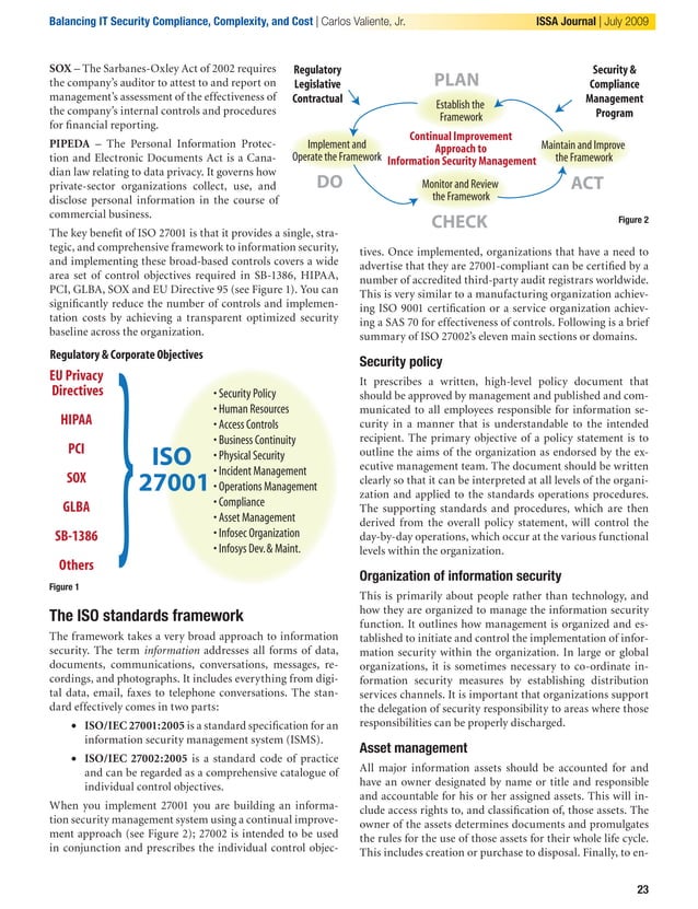 Valiente Balancing It SecurityCompliance, Complexity & Cost | PDF