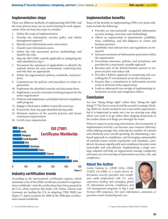 Valiente Balancing It SecurityCompliance, Complexity & Cost | PDF